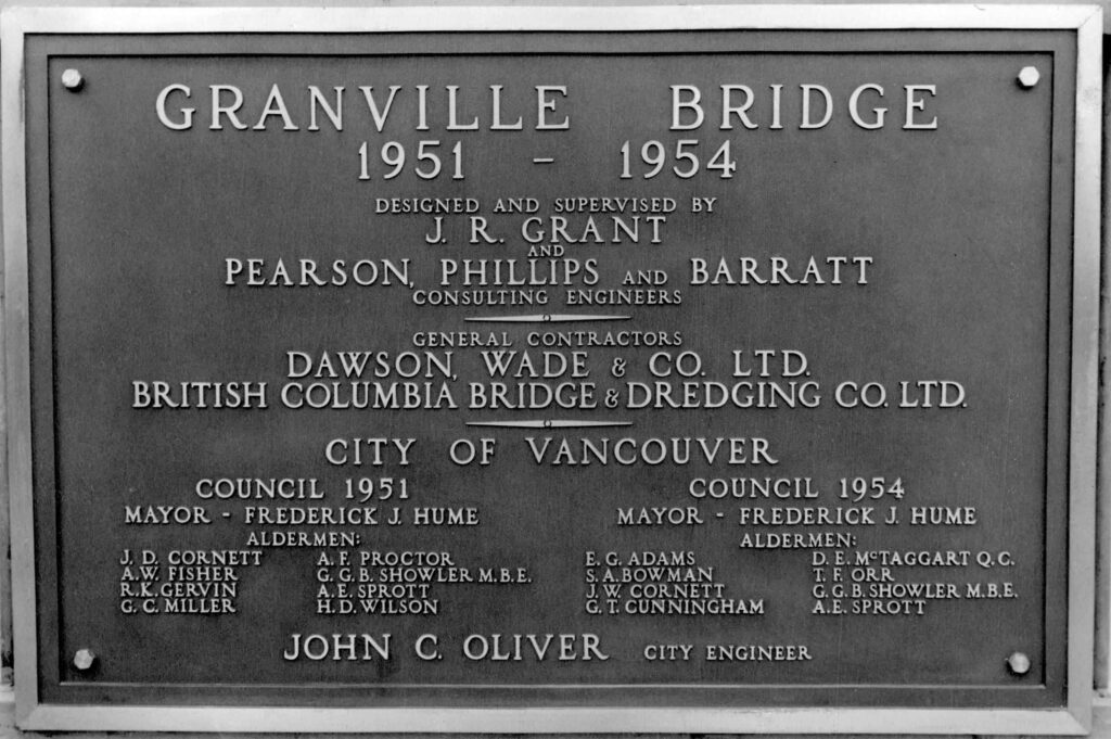 Granville St. Bridge • Vancouver Heritage Foundation