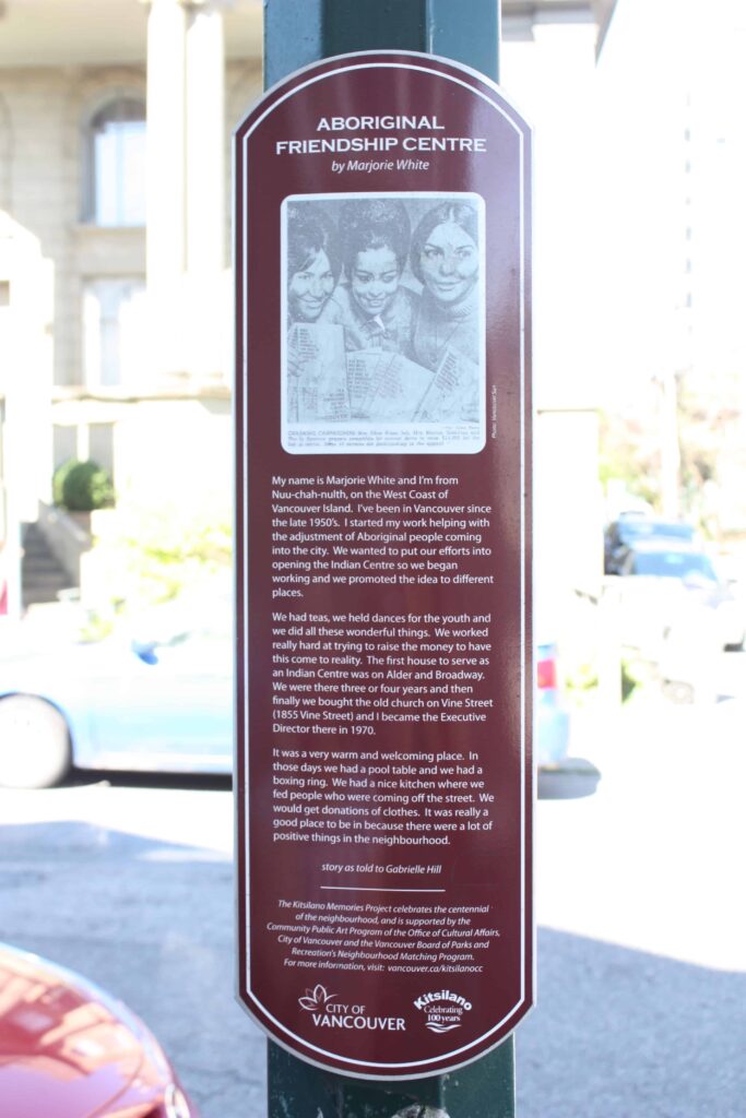 Vancouver Aboriginal Friendship Centre Society • Vancouver Heritage ...